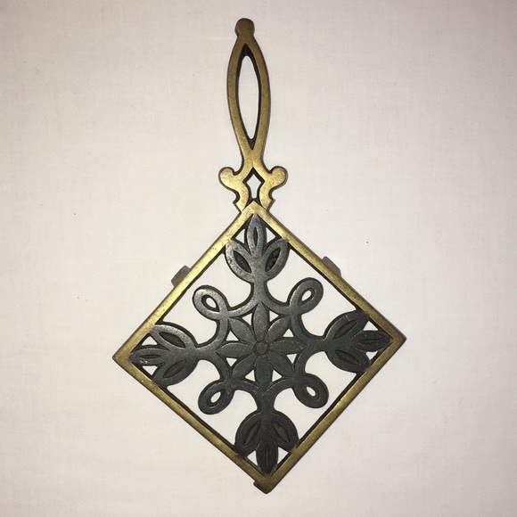 Kitchen | Vintage Brass Trivet Made In Israel | Poshmark